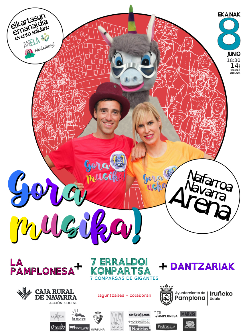 Gora musika erraldoia | Navarra Arena