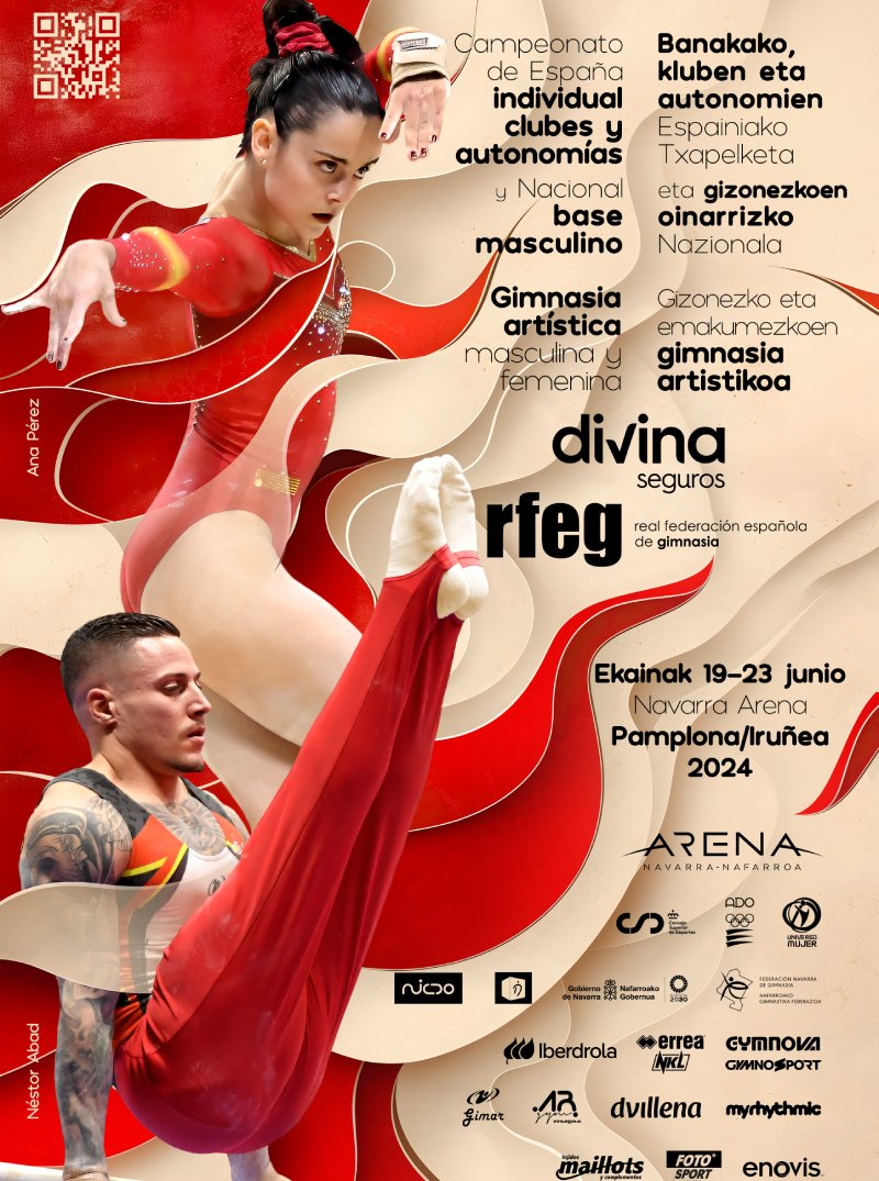 Campeonato de España de Gimnasia Artística Nacional y Base | Navarra Arena